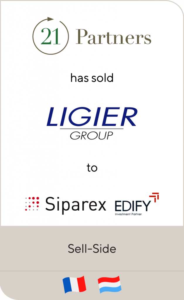 21 Centrale Partners has sold Ligier Group to Edify and Groupe Siparex ...