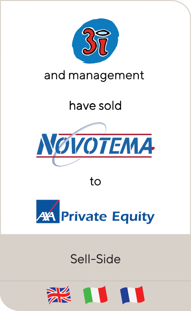 3i has sold Novotema International to AXA Private Equity - Lincoln ...