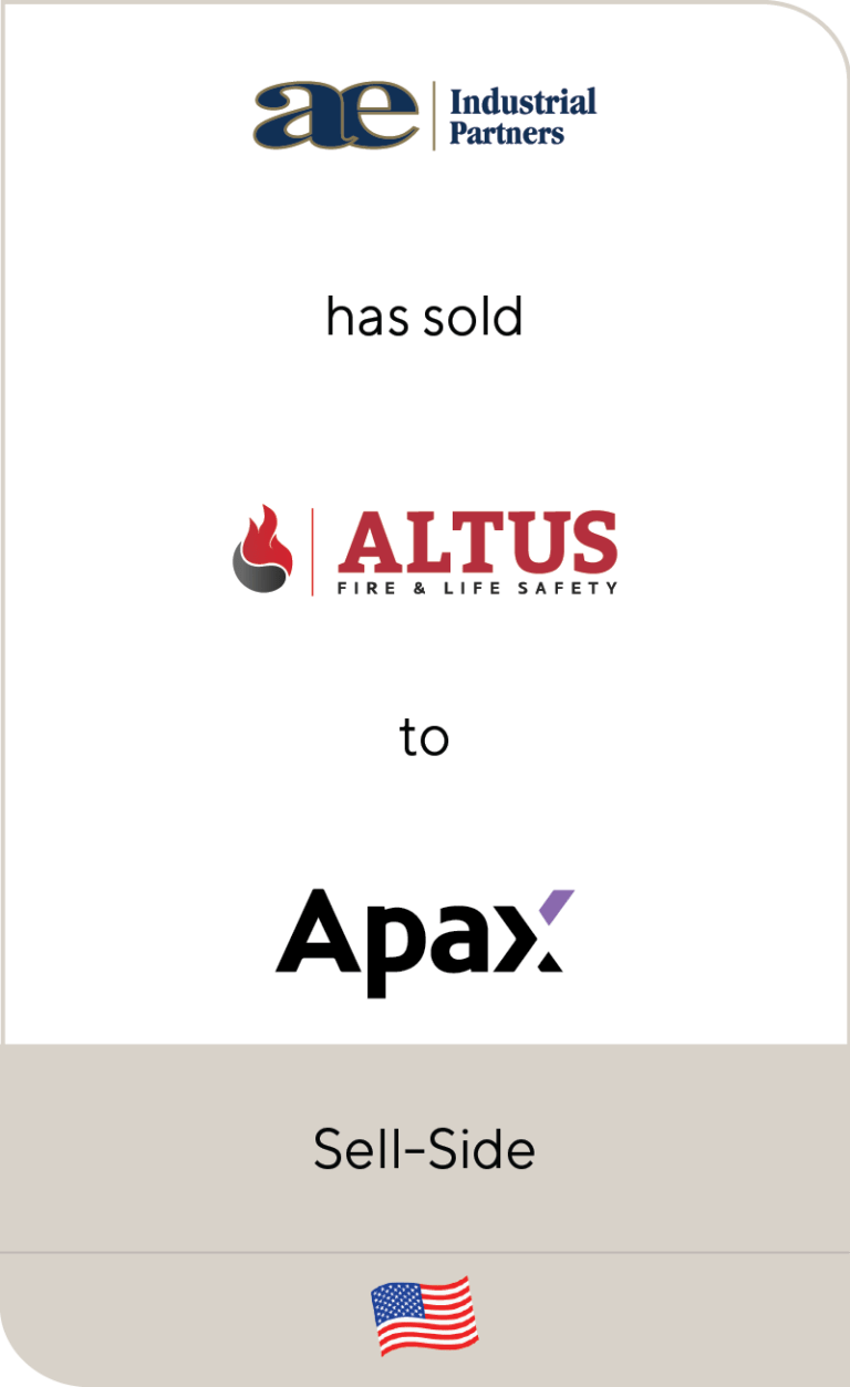 AE Industrial Partners has sold Altus Fire and Life Safety to Apax ...