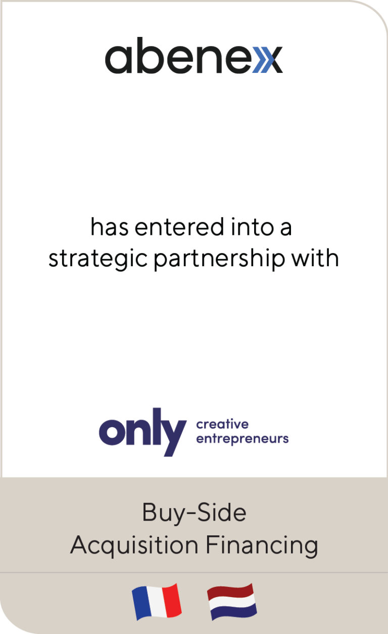 Abenex has entered into a strategic partnership with Only Creative Entrepreneurs - Lincoln ...