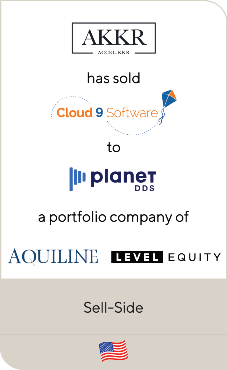 Accel-KKR has sold Cloud 9 Software to Planet DDS, a portfolio company ...