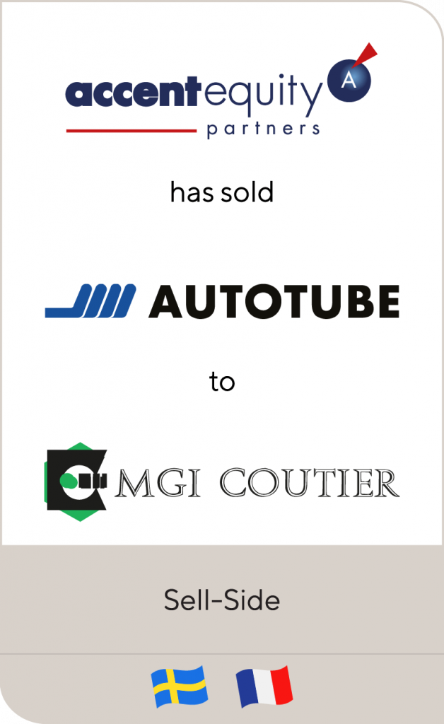 Accent Equity has sold Autotube to MGI Coutier - Lincoln International LLC