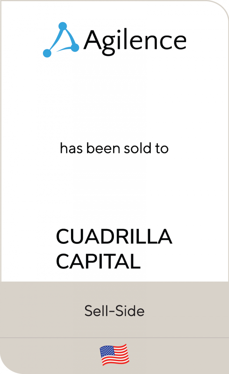 Agilence, Inc. has been sold to Cuadrilla Capital - Lincoln ...
