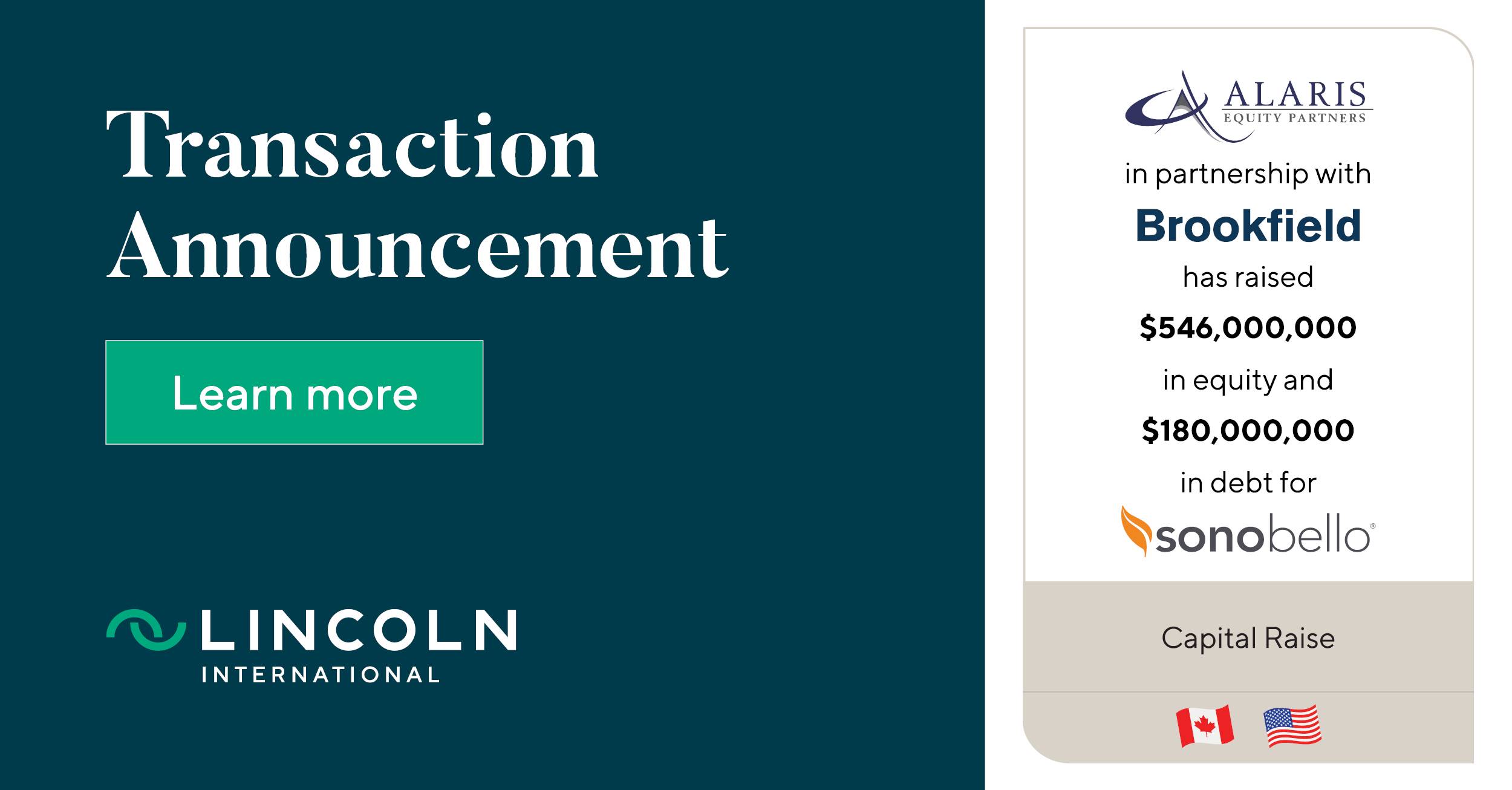 Alaris Equity Partners, in partnership with Brookfield Special ...
