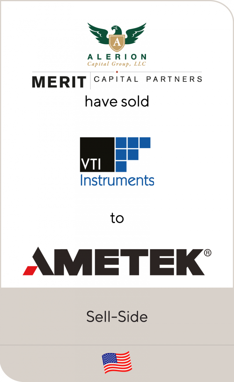 Merit Capital Partners and Alerion Capital Group have sold VTI ...