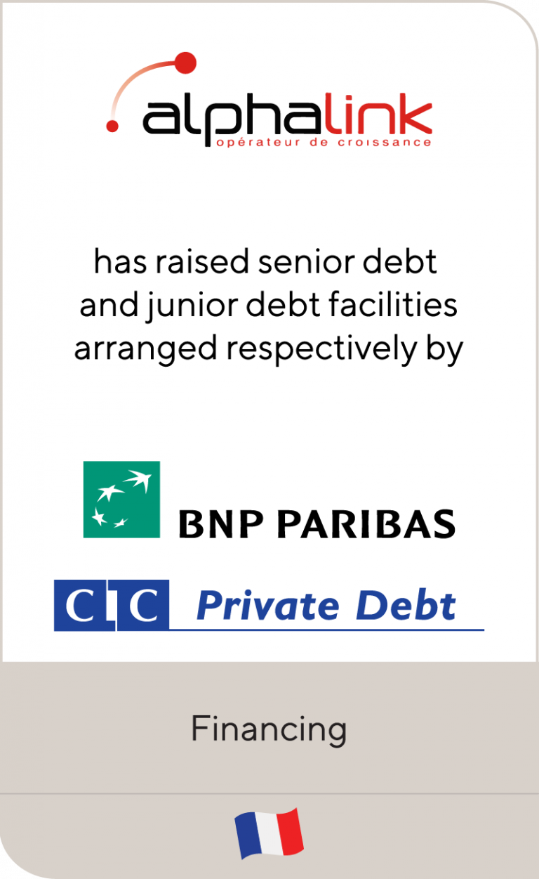 Alphalink has raised €40 million of structured financing - Lincoln ...