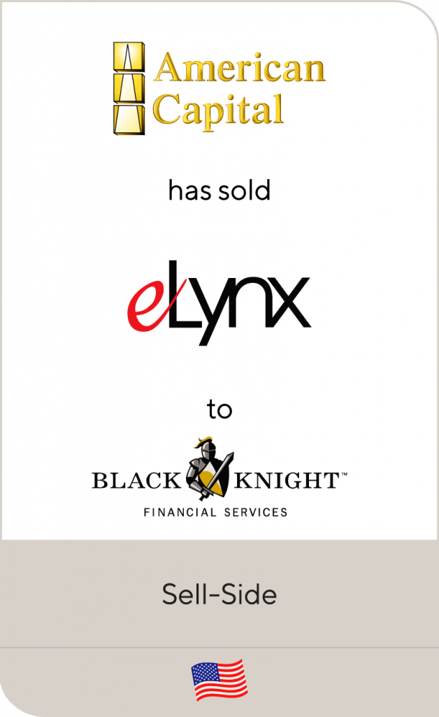 American Capital has sold eLynx Holdings to Black Knight Financial ...