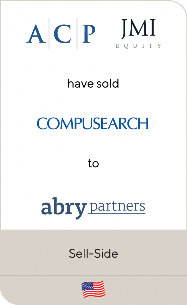 Arlington Capital and JMI Equity have sold Compusearch to Abry Partners ...
