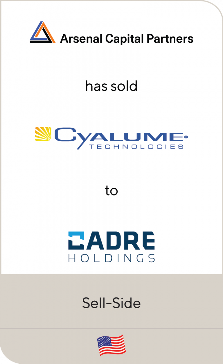 Arsenal Capital Partners has sold Cyalume Technologies to Cadre ...