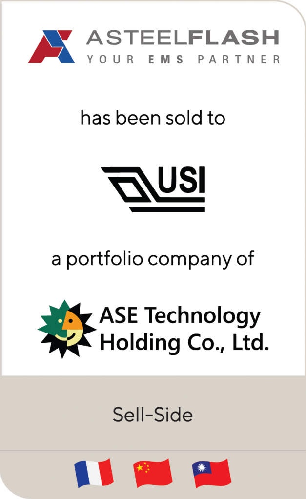 Asteelflash Group has been sold to Universal Scientific Industrial Co ...