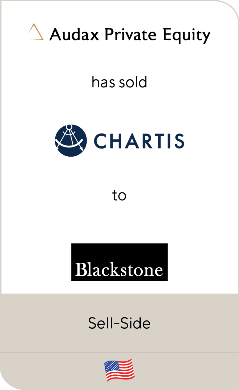 Audax Private Equity has sold Chartis to Blackstone - Lincoln ...