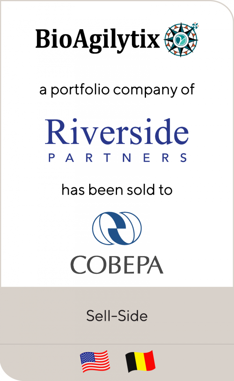 Riverside Partners has sold BioAgilytix to Cobepa - Lincoln ...