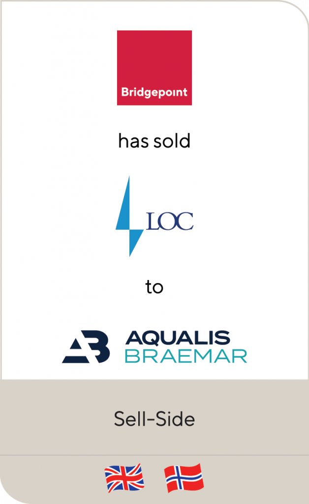 Bridgepoint Development Capital has sold LOC Group to AqualisBraemar ...