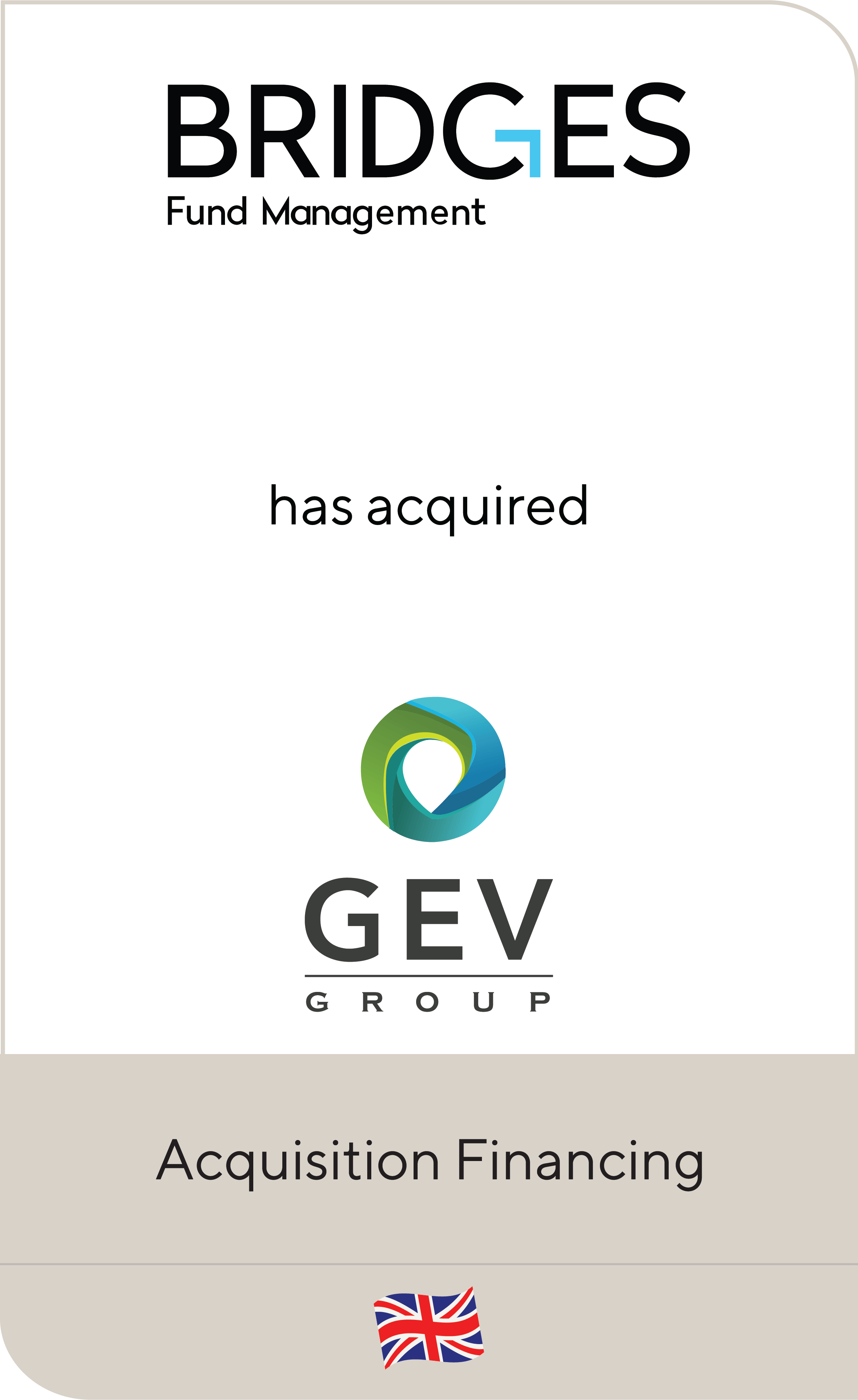 Bridges has acquired GEV Group | Lincoln International