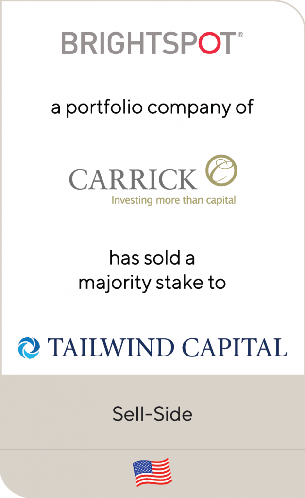 Brightspot, a portfolio company of Carrick Capital Partners, has sold a ...