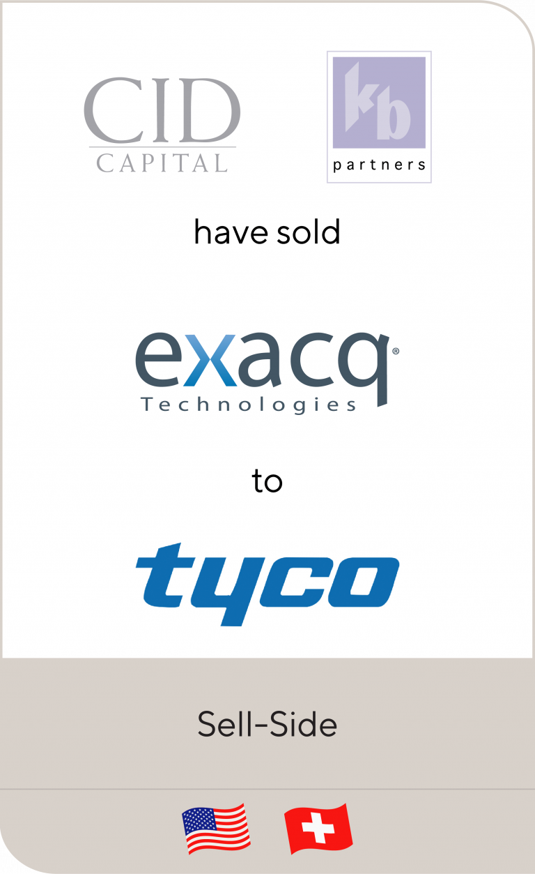 CID Capital Venture Partners, KB Partners and Management has sold Exacq ...