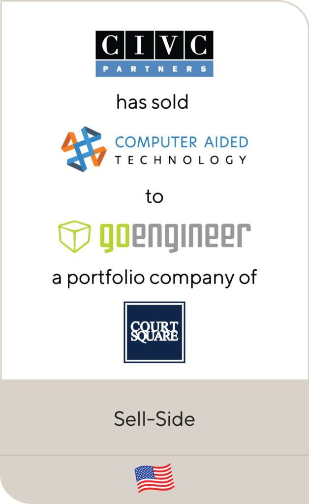 CIVC Partners has sold Computer Aided Technology to GoEngineer, a ...