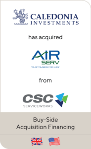 Caledonia Investments has acquired Air-serv from CSC ServiceWorks ...