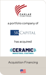 Canlak Coatings, a portfolio company of SK Capital Partners, has ...