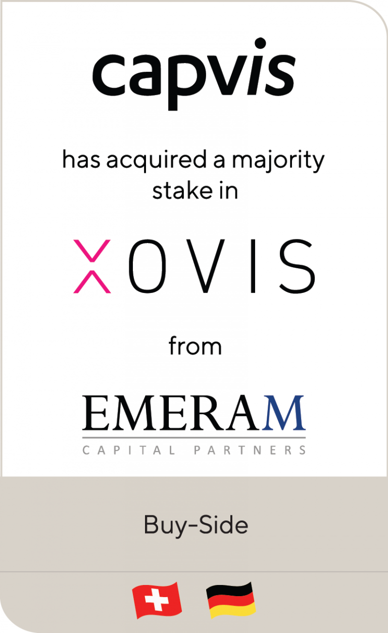 Capvis has acquired a majority stake in Xovis - Lincoln International LLC