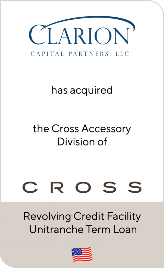 Clarion Capital Partners has acquired the Cross Accessory Division from ...