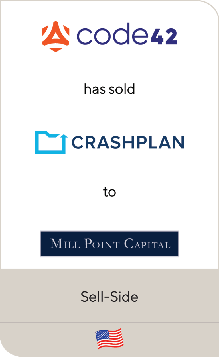 Code42 Software has sold CrashPlan Group to Mill Point Capital ...