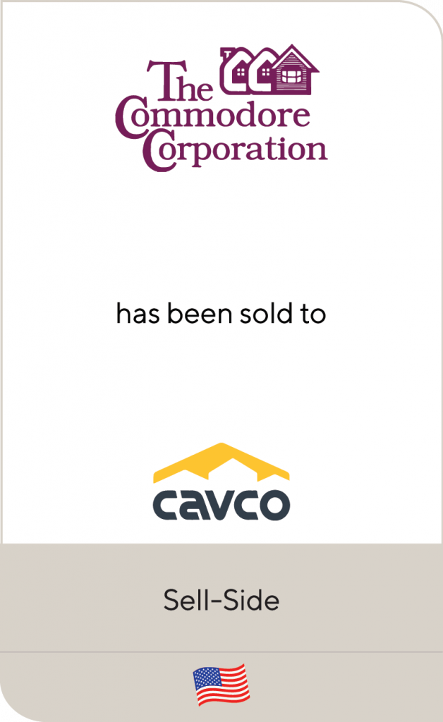 Commodore Corporation has been sold to Cavco Industries - Lincoln ...