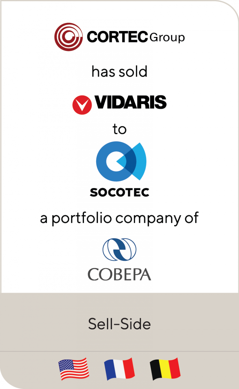 Cortec Group has sold Vidaris to Socotec, a portfolio company of Cobepa - Lincoln International LLC