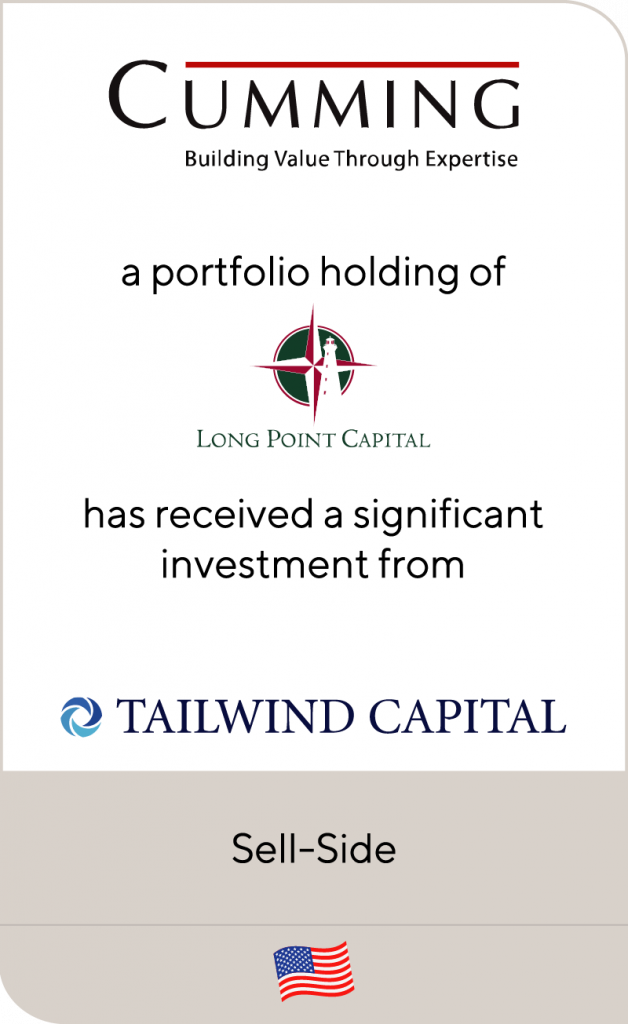 Cumming Group has received a significant investment from Tailwind ...