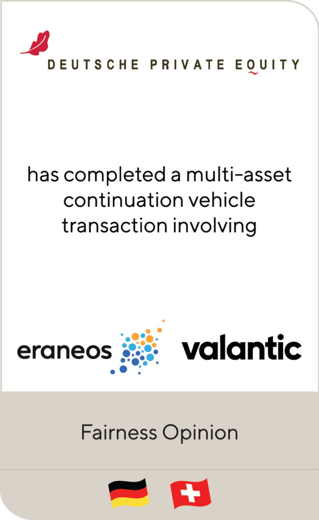 DPE Deutsche Private Equity has completed a multi-asset continuation ...