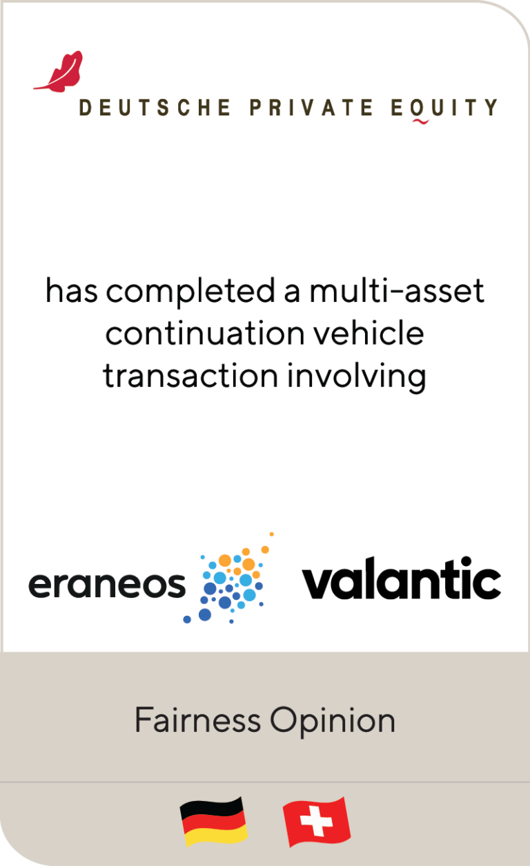 DPE Deutsche Private Equity has completed a multi-asset continuation ...