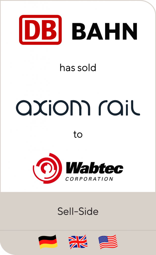 DB Schenker has sold Axiom Rail to Wabtec - Lincoln International LLC
