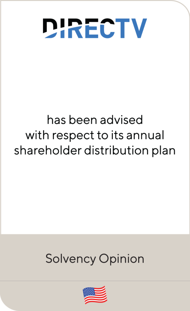 DIRECTV has been advised with respect to its annual shareholder ...