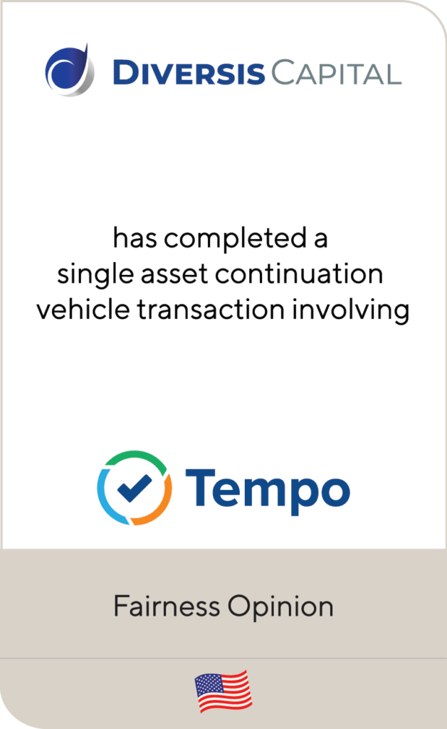 Diversis Capital has completed a single asset continuation vehicle ...