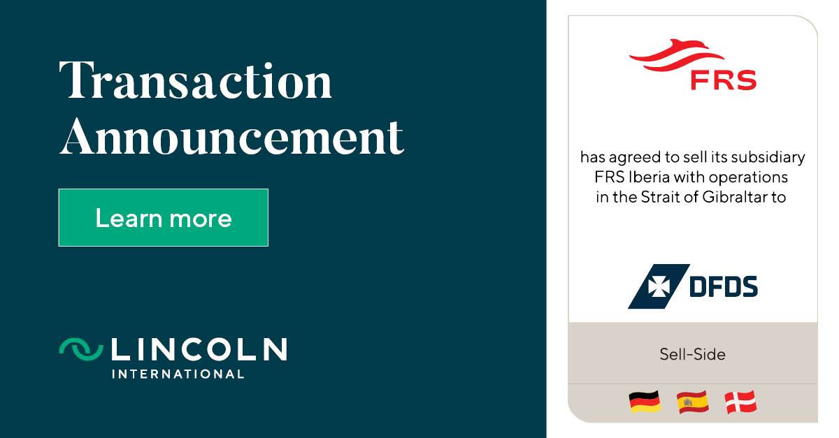 FRS has agreed to sell its subsidiary FRS Iberia with operations in the ...