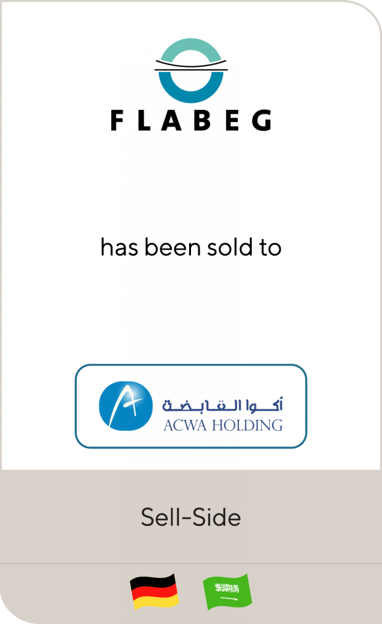 FLABEG Group has been sold to Sun&Life, a subsidiary of the Saudi ...