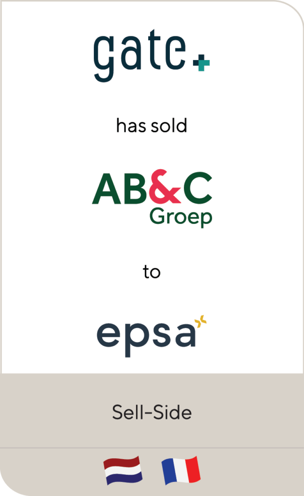 Gate Invest has sold AB&C Groep to EPSA - Lincoln International LLC