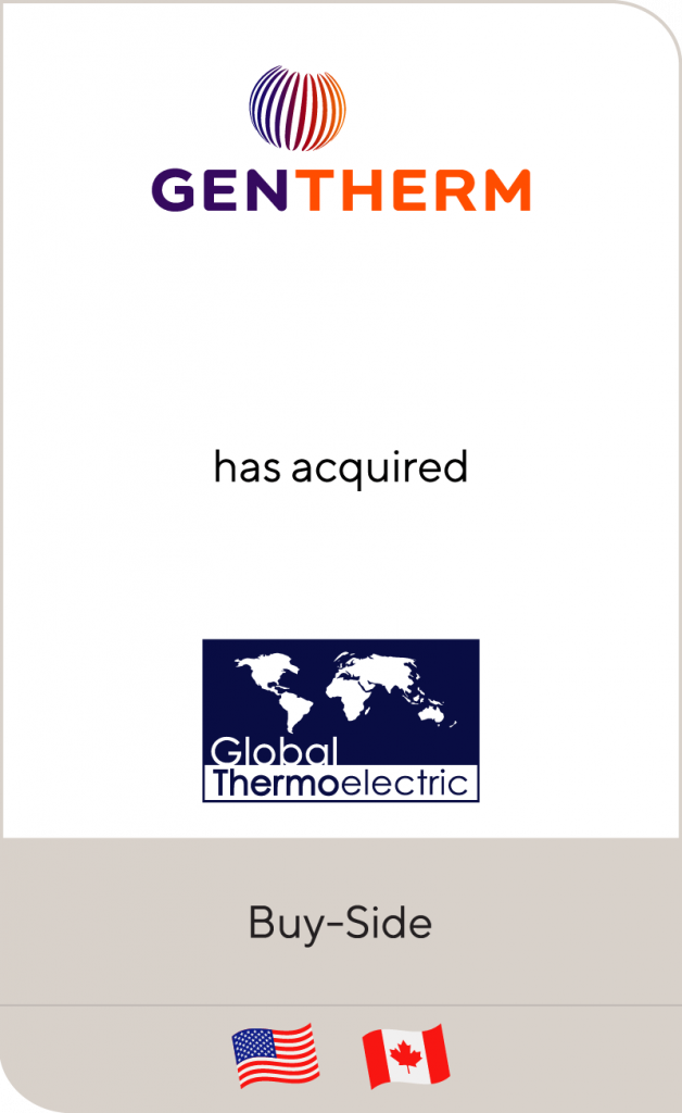 Gentherm has acquired Global Thermoelectric - Lincoln International LLC