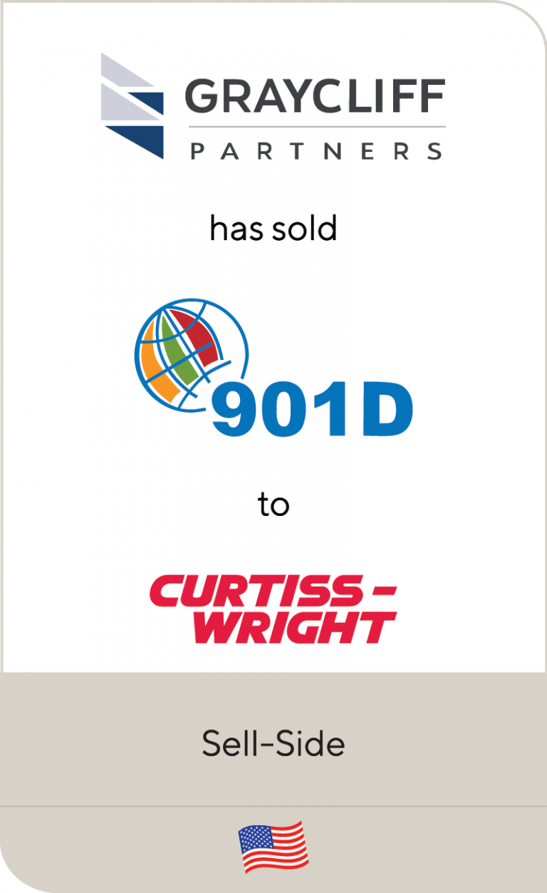 Graycliff Partners has sold 901D to Curtiss-Wright Corporation ...