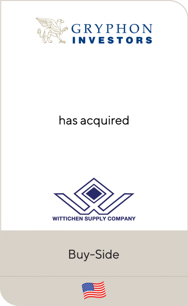 Gryphon Investors has acquired Wittichen Supply Company - Lincoln ...