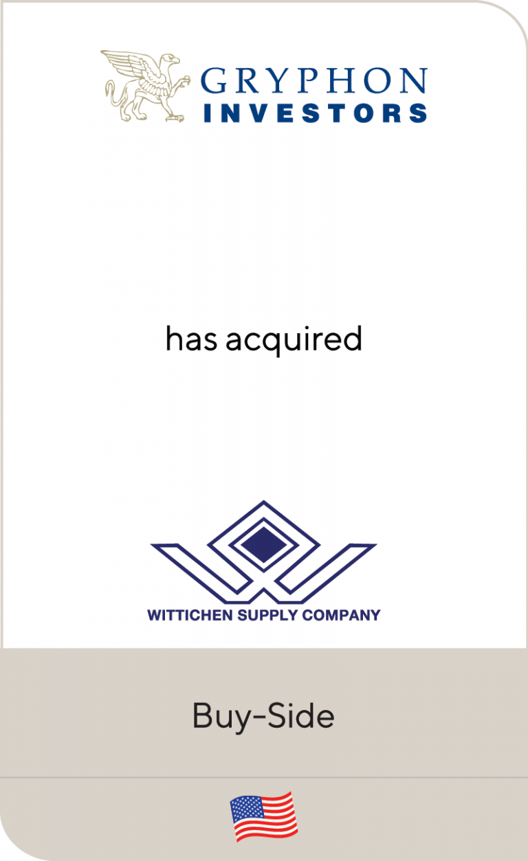 Gryphon Investors has acquired Wittichen Supply Company - Lincoln ...
