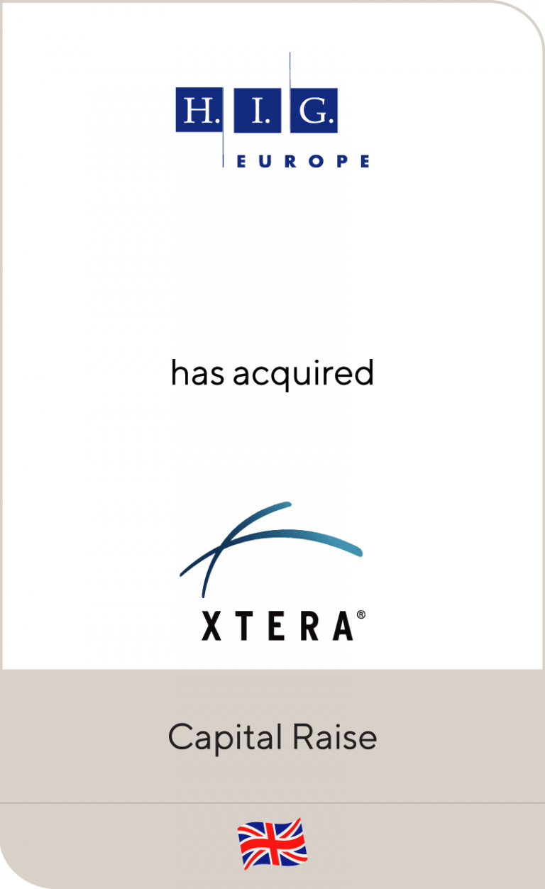 H.I.G. has acquired Xtera - Lincoln International LLC