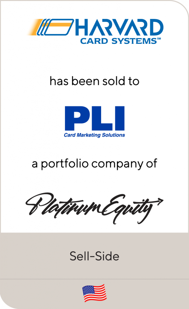 Harvard Card Systems has been sold to PLI Card Marketing Solutions ...