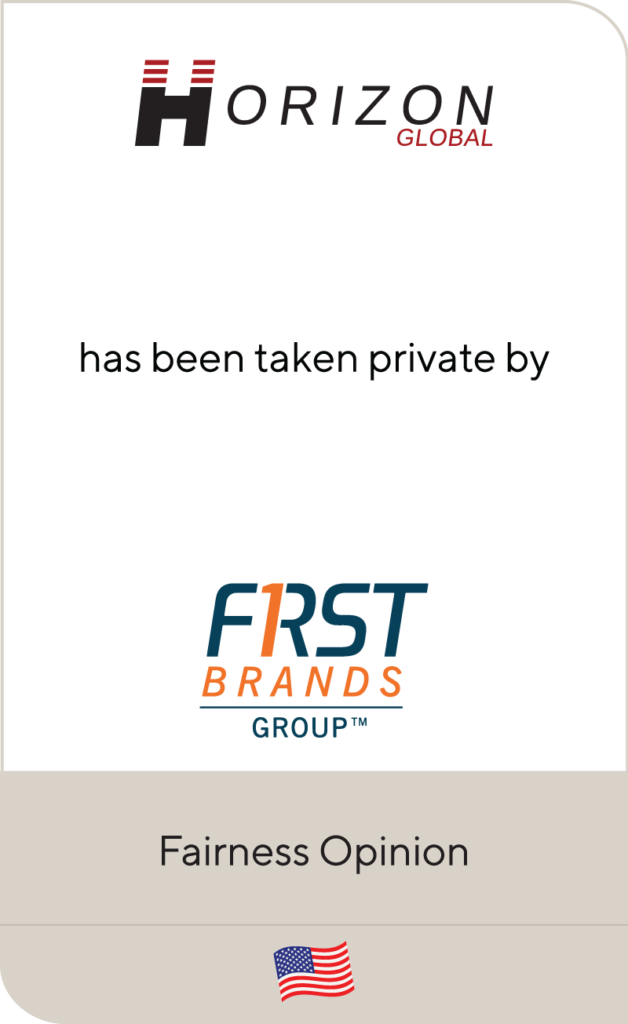 Horizon Global Corporation has been taken private by First Brands Group ...
