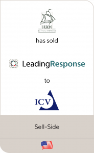 Huron Capital Partners has sold LeadingResponse to ICV Partners ...
