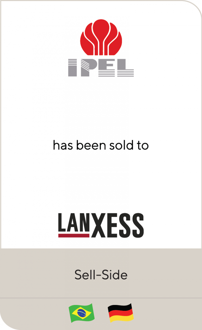 IPEL has been sold to Lanxess - Lincoln International LLC