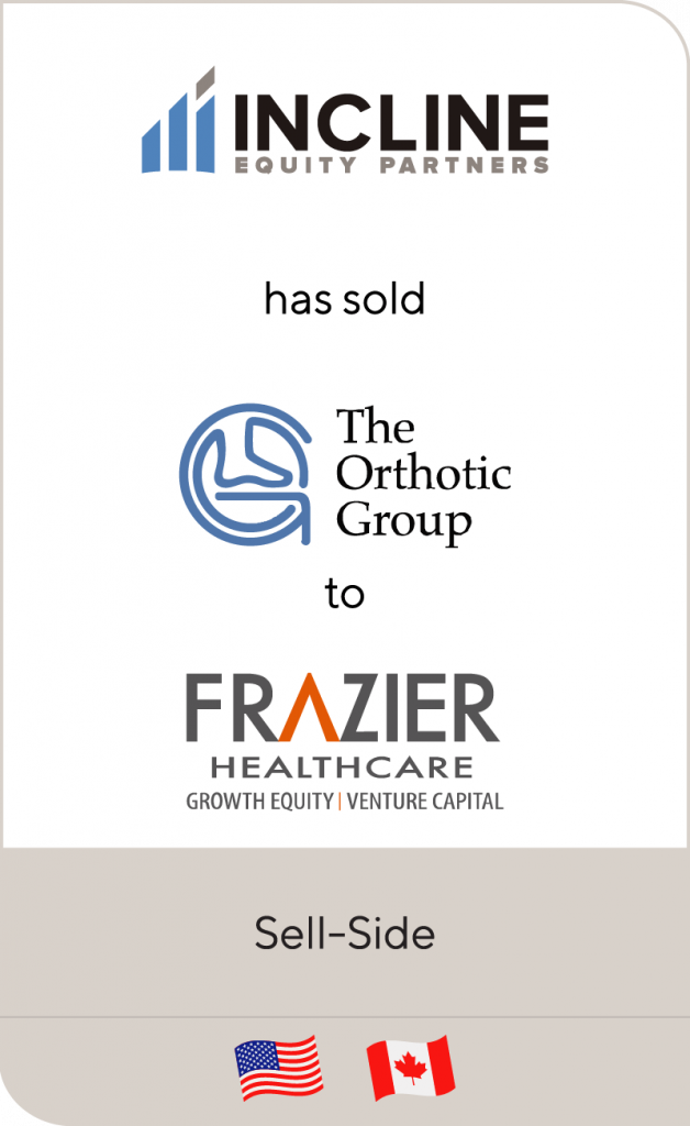 Incline Equity Partners has sold Orthotic Holdings to Frazier ...