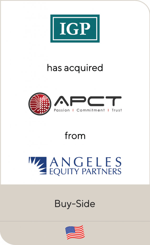 IGP has acquired APCT, Inc. from Angeles Equity Partners, LLC - Lincoln ...