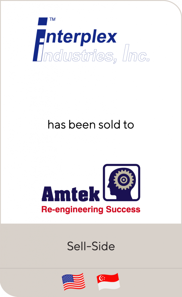 Interplex Industries has been sold to Amtek Engineering - Lincoln ...