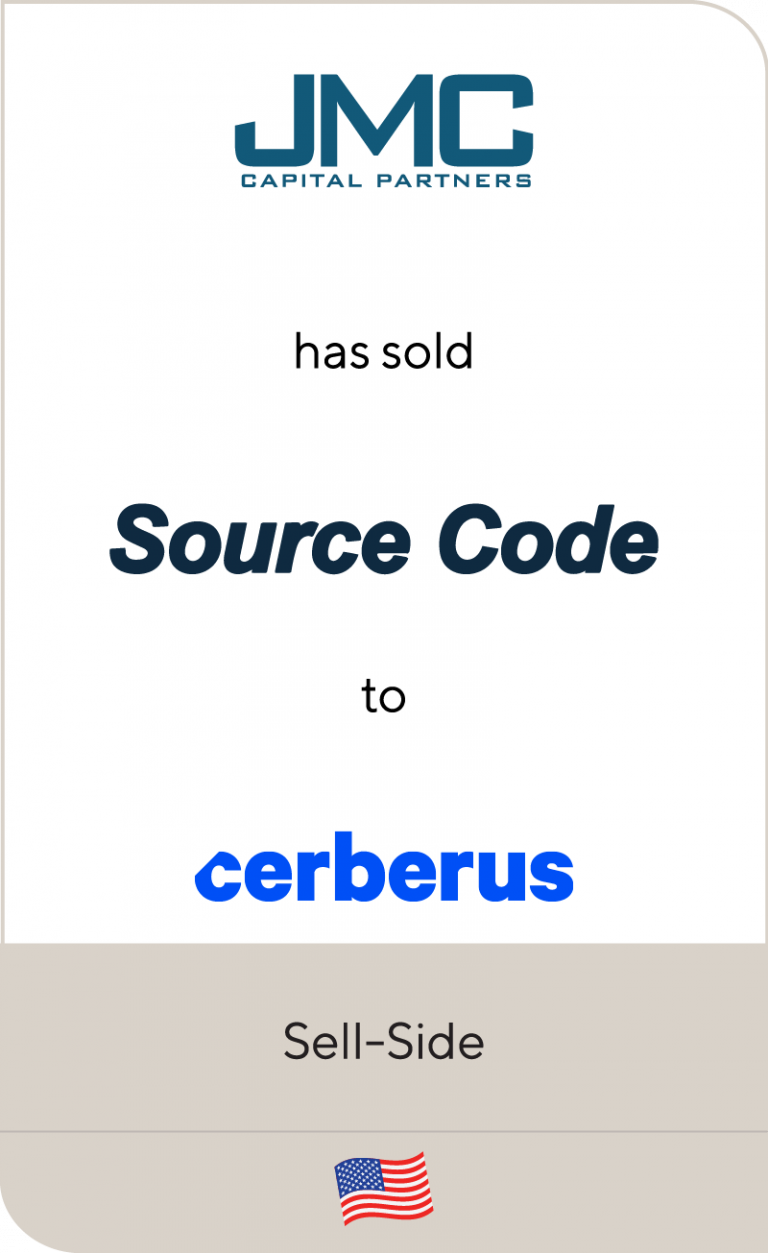 JMC Capital Partners has sold Source Code to Cerberus - Lincoln ...
